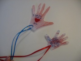 Kissing Hand Craft for Preschoolers - No Time For Flash Cards
