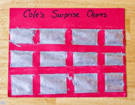 Scratch-Off Chore Chart For Kids - No Time For Flash Cards
