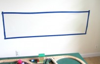 Ocean Shapes Mural for Kids - No Time For Flash Cards
