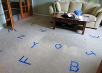 Gross Motor Alphabet Game