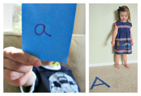 Gross Motor Alphabet Game