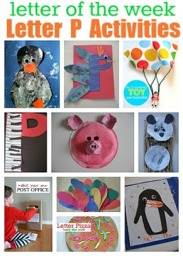Letter Of The Week - P Theme