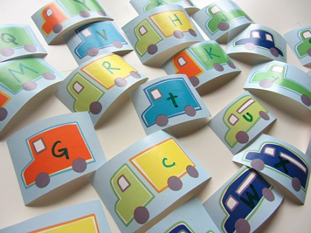Alphabet Road - Letter Sorting - No Time For Flash Cards