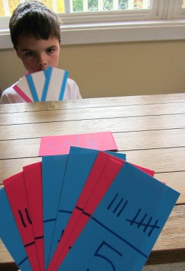 Tally Mark Dominoes & Speed Racer Math Games - No Time For Flash Cards