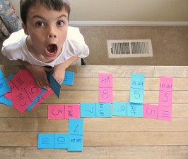 Tally Mark Dominoes & Speed Racer Math Games - No Time For Flash Cards