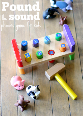 Phonics Game For Kids - Pound The Sound - No Time For Flash Cards