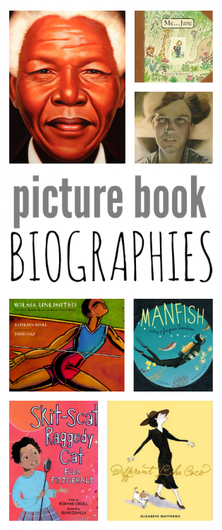 21 Picture Book Biographies - No Time For Flash Cards