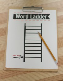 After School Activity - Word Ladders Printable { Free } - No Time For ...