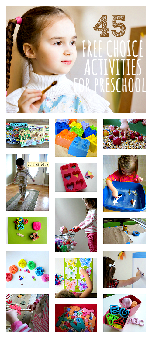 Preschool Age Activities Preschool Age Activities