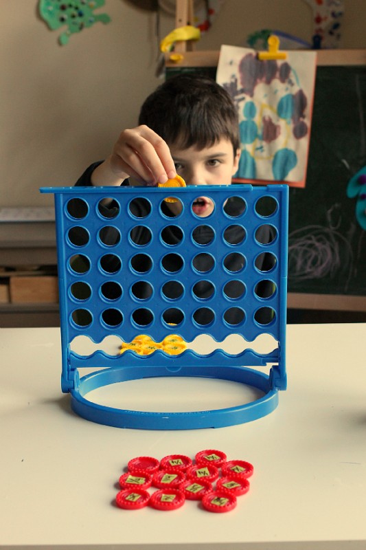 Fraction Game { with connect 4 } - Learning After School - No Time For ...