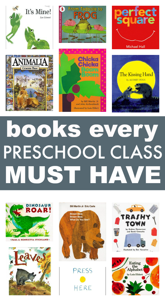 58 Books Every Preschool Class MUST Have No Time For Flash Cards