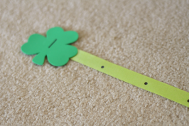 Shamrock Number Line Scavenger Hunt - No Time For Flash Cards