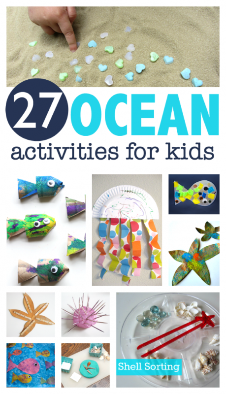 27 Ocean Activities For Kids - No Time For Flash Cards