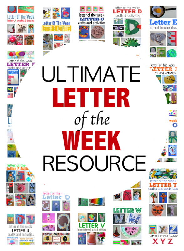 The Ultimate Letter Of The Week Resource For Preschool - No Time For ...