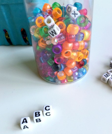 Alphabet Discovery Bottle & Letter Match Game - No Time For Flash Cards