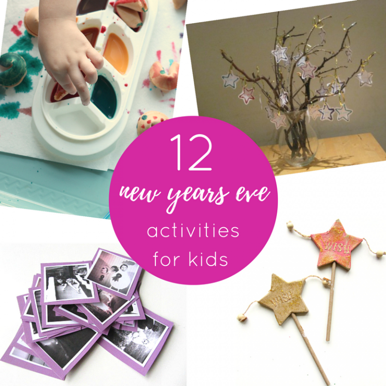 12 New Years Eve Activities For Young Kids - No Time For Flash Cards
