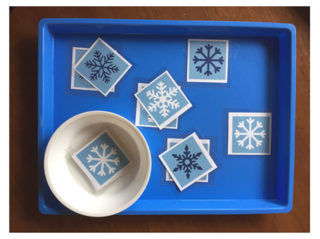 Free Printable Match Game for Winter - No Time For Flash Cards