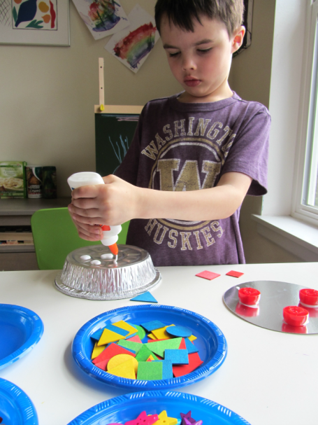 Pie Plate UFO - Space Craft for Kids - No Time For Flash Cards