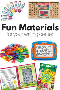 How To Make Your Writing Center Fun and Engaging! - No Time For Flash Cards