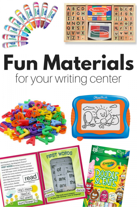 How To Make Your Writing Center Fun and Engaging! - No Time For Flash Cards