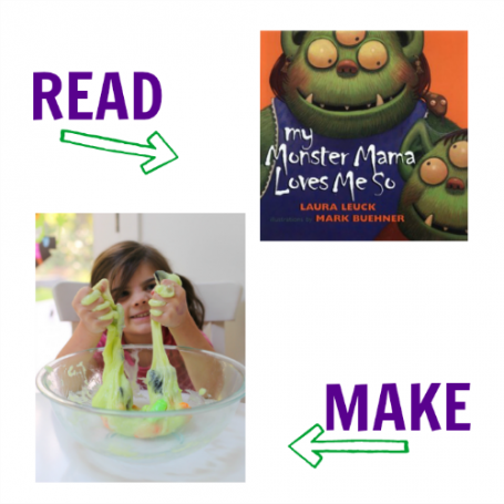 8 Monster Crafts with Books that Match - Read & Make! - No Time For ...