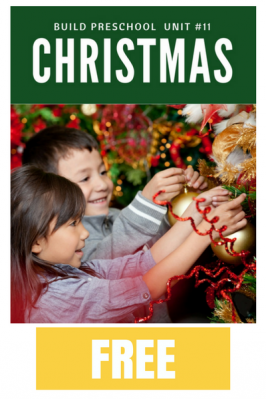 Christmas Thematic Unit for Preschool - FREE download! - No Time For ...
