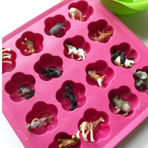 Hide & Seek Animals - Fine Motor Activity for Preschool - No Time For ...