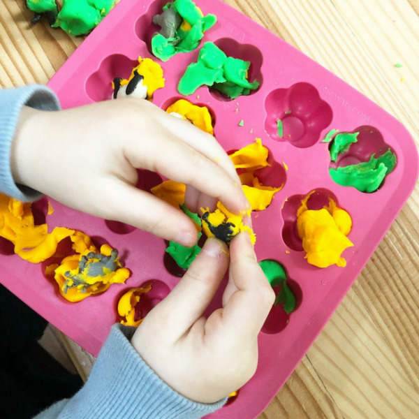 Hide & Seek Animals - Fine Motor Activity for Preschool - No Time For ...