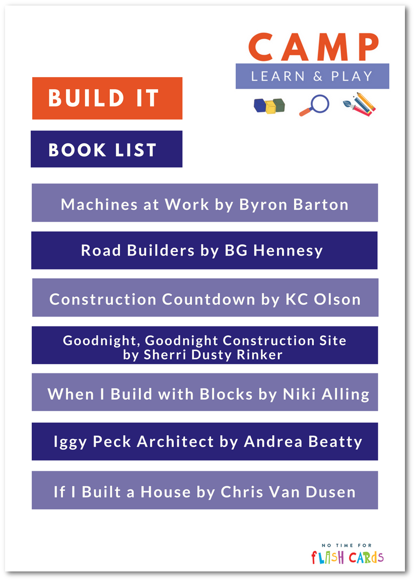 Camp Learn & Play - Free Summer Camp at Home - Build It Week