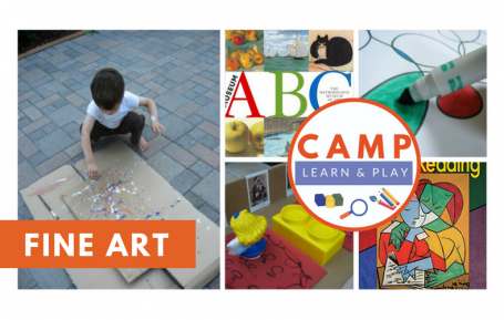 Camp Learn & Play - Fine Art Week - Free Summer Camp at Home