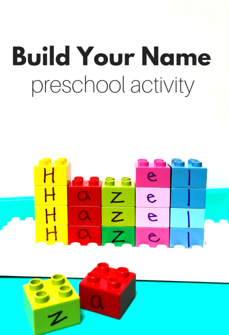 Preschool Name Activity - No Time For Flash Cards