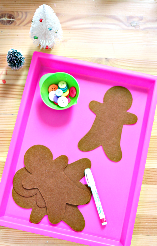 Gingerbread Man Math Activity - No Time For Flash Cards