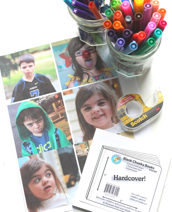 DIY Emotions Book For Preschool - No Time For Flash Cards
