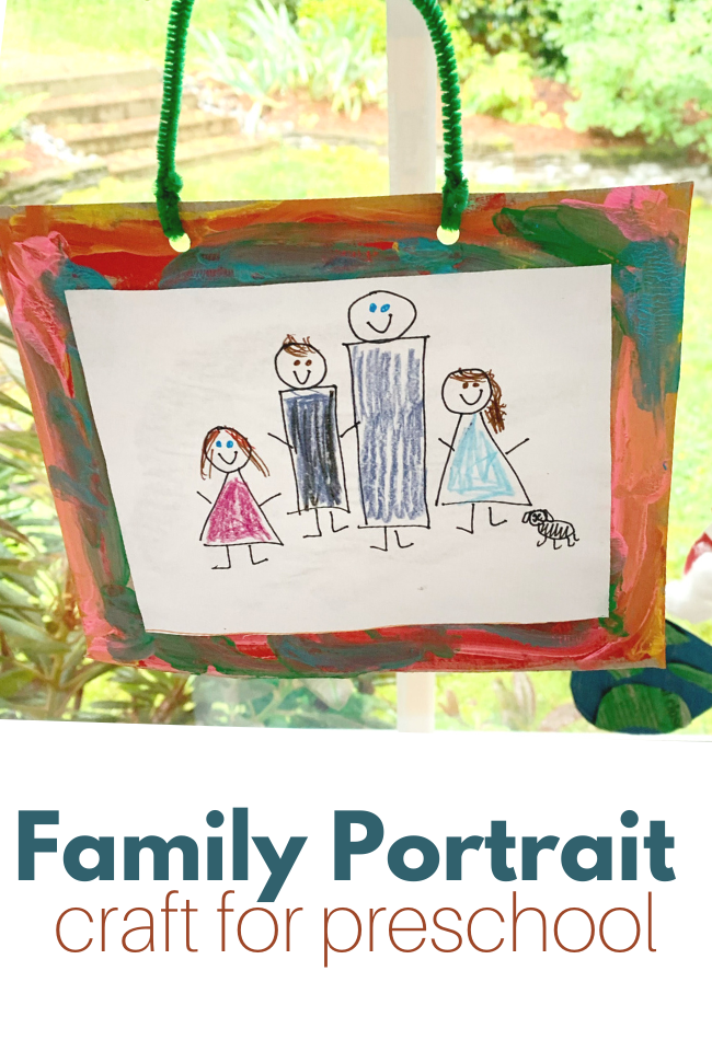 Easy Family Portrait Craft Video No Time For Flash Cards Easy Family Portrait Craft Video No Time For Flash Cards