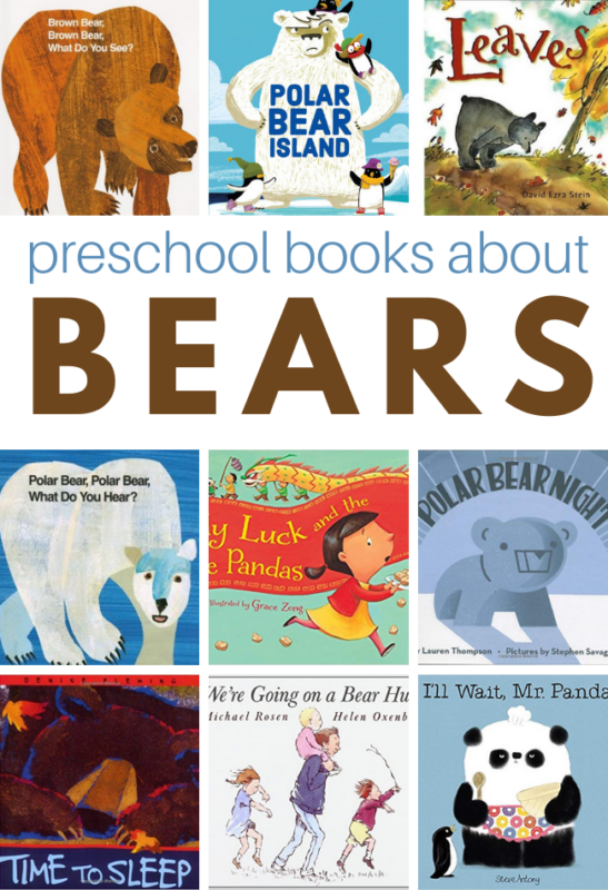 20 Preschool Books About Bears - No Time For Flash Cards