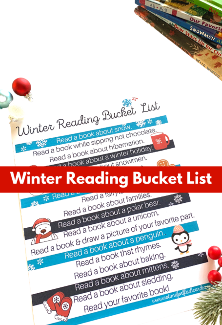 Winter Reading Bucket List - No Time For Flash Cards