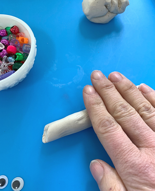 Clay & Bead Snails - Bug Craft - No Time For Flash Cards