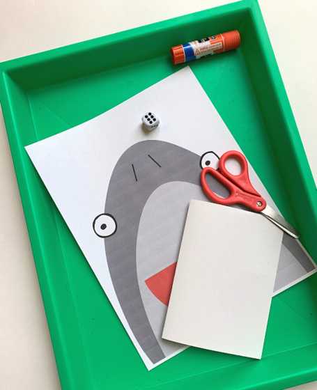Shark Math Game for Preschool - No Time For Flash Cards