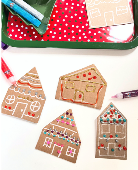 Gingerbread House Craft - No Time For Flash Cards