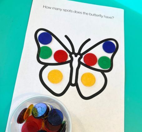 Sticker Math Printables for Preschool - No Time For Flash Cards
