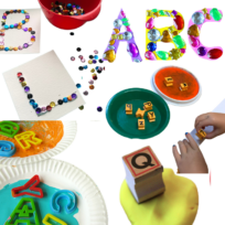 Hands-on letter recognition activities for preschool - No Time For ...