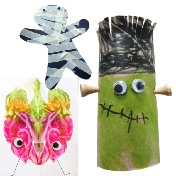 23 Preschool Halloween Crafts - No Time For Flash Cards