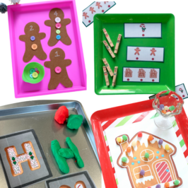 Gingerbread Themed Lessons & Activities - No Time For Flash Cards