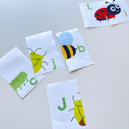 Bug Letter Recognition Game - No Time For Flash Cards