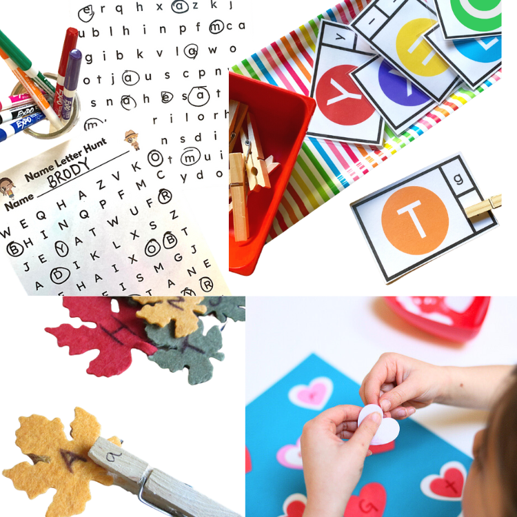 10 Letter Recognition Activities For Easy Assessment - No Time For ...