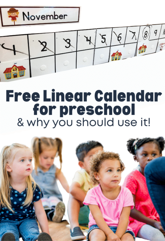 Free Linear Calendar & Why you should use it! - No Time For Flash Cards